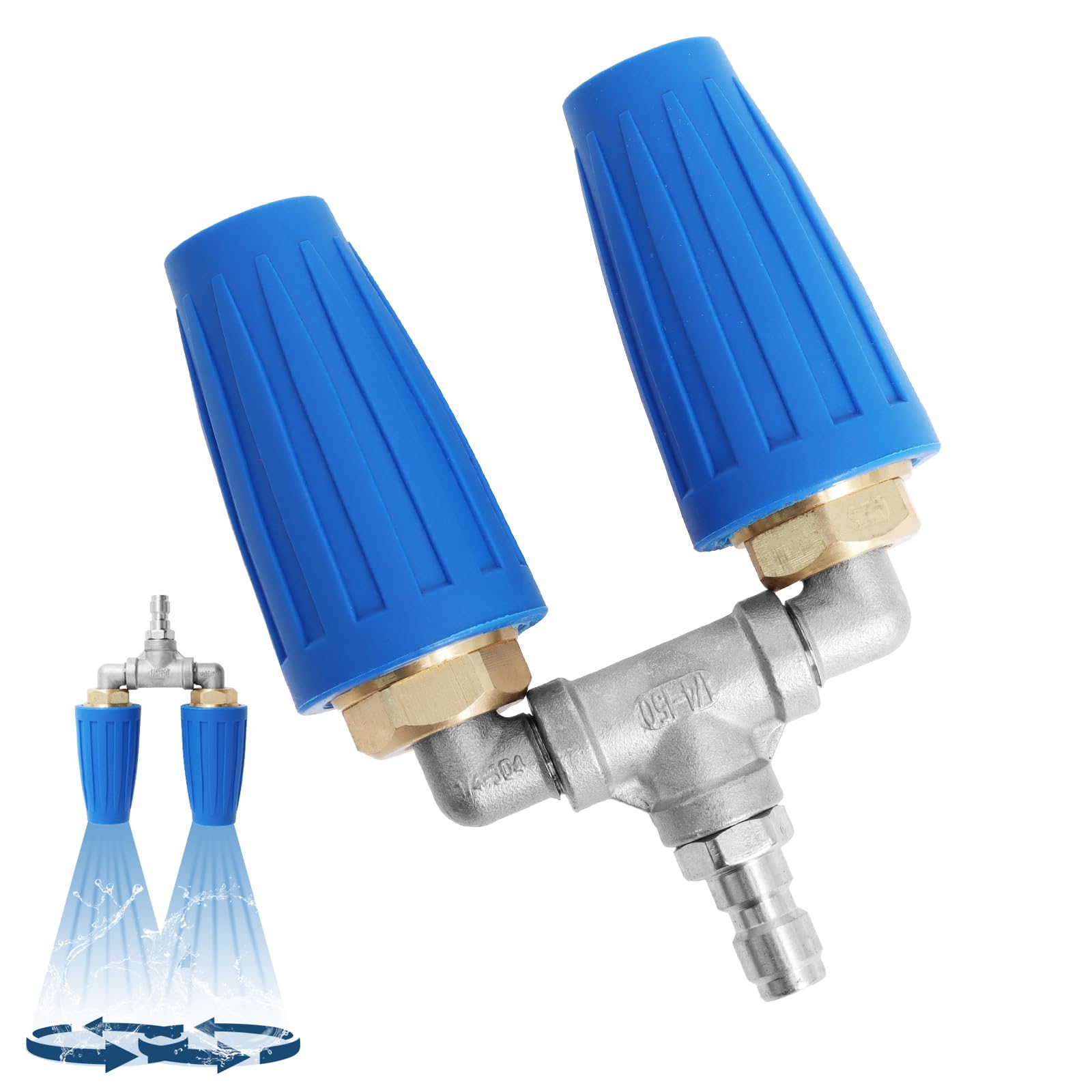 Mua Dual Turbo Nozzle Tip for Pressure Washer,Twin Turbo Nozzle 4000 ...