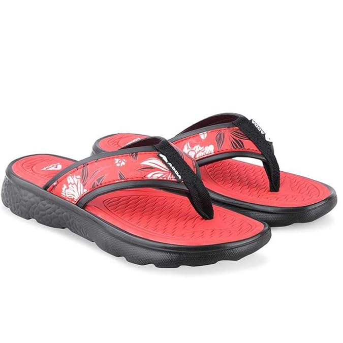 ADDA Women’s Slipper Red Lightweight/Durable/Extrasoft Flip Flop ...
