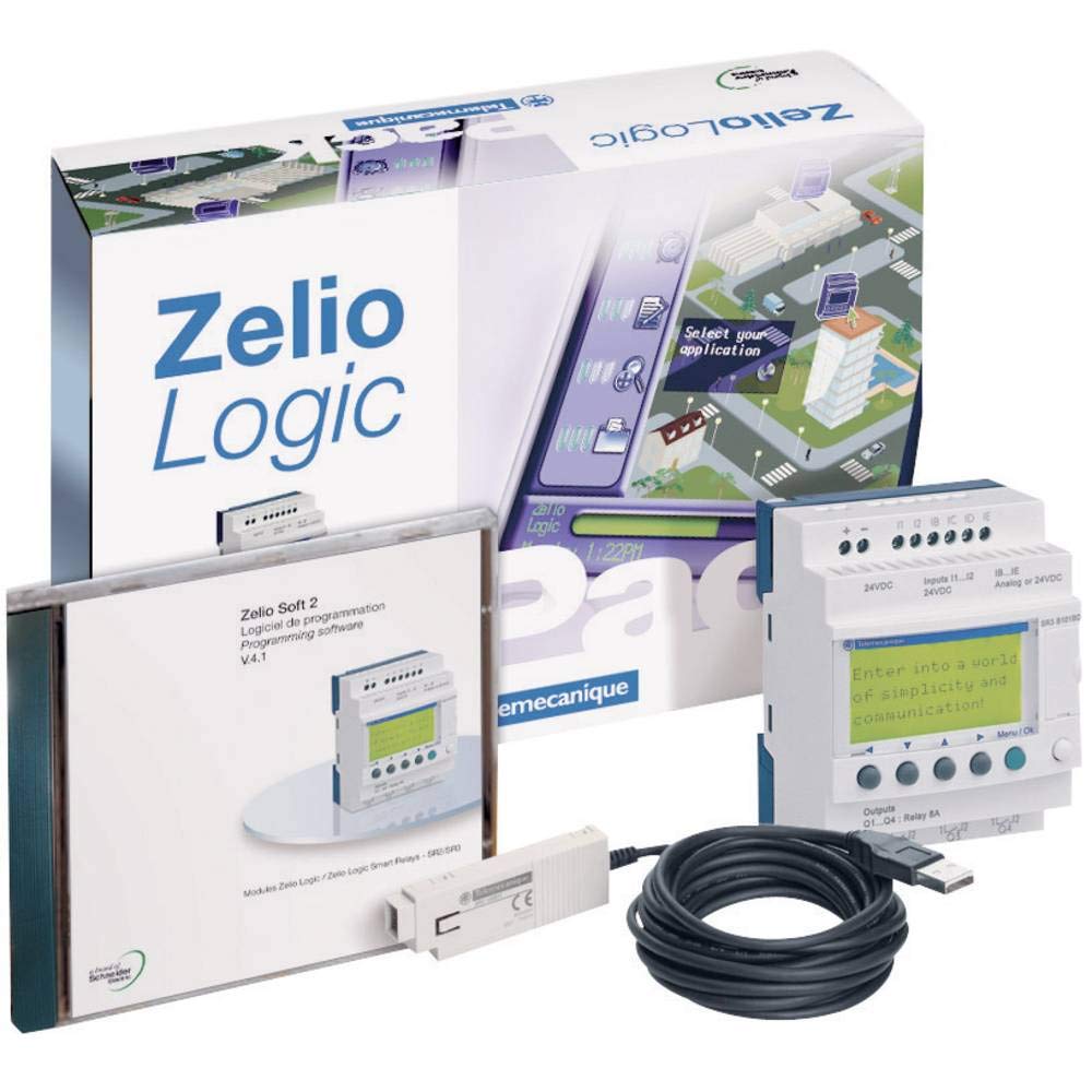 Schneider Electric SR3PACK2BD Relé Inteligente Modular Zelio Logic, 26 ...