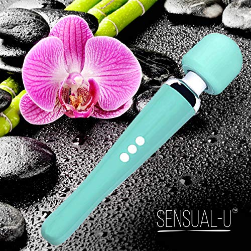 Therapeutic Personal Massager - Handheld Cordless and Powerful Wand - 8 ...