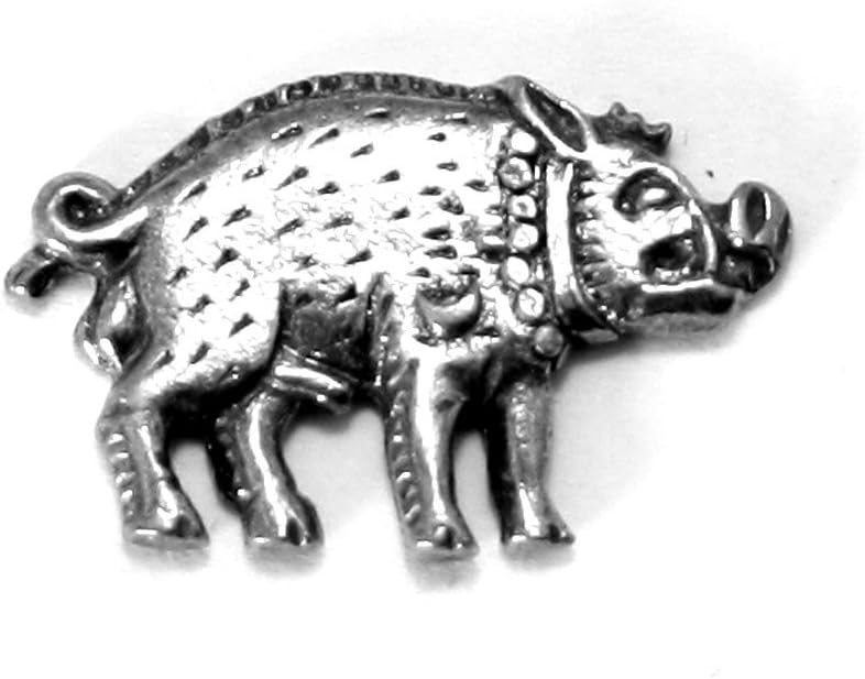 Richard III Boar Pin Badge in Fine English Pewter, Handmade (wa ...