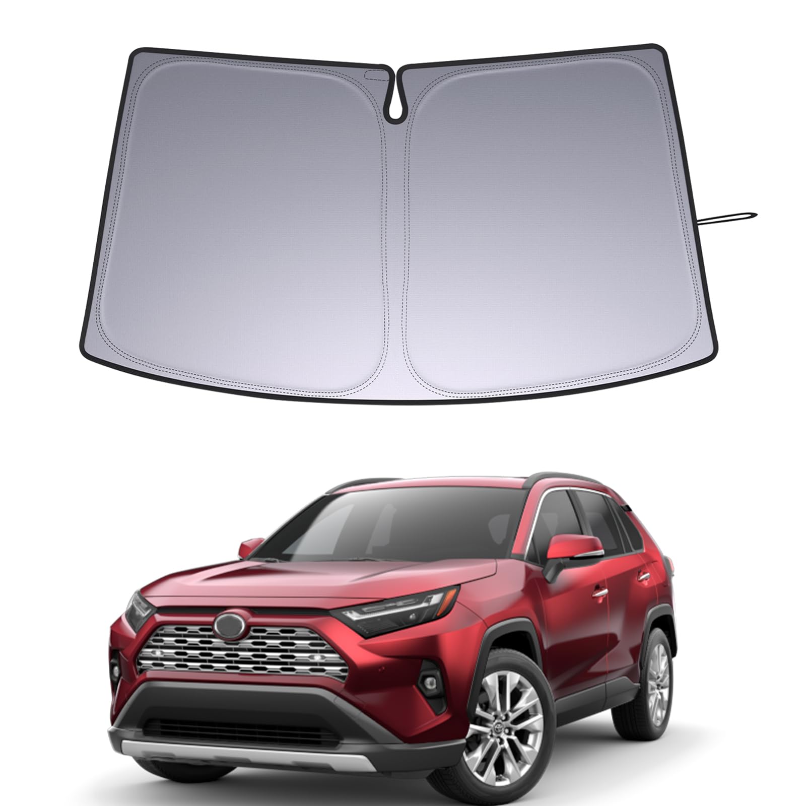 Mua JDMCAR Windshield Sun Shade Compatible with Toyota RAV4 Accessories ...
