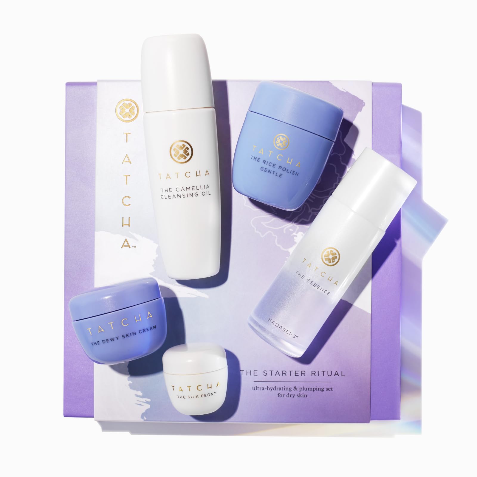 Mua Tatcha The Starter Ritual Set - Ultra Hydrating for Dry Skin | 2 Week Introductory Set | $92 ...