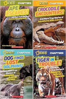 National Geographic Kids Chapters Books Pack: Ape Escapes! / Crocodile ...