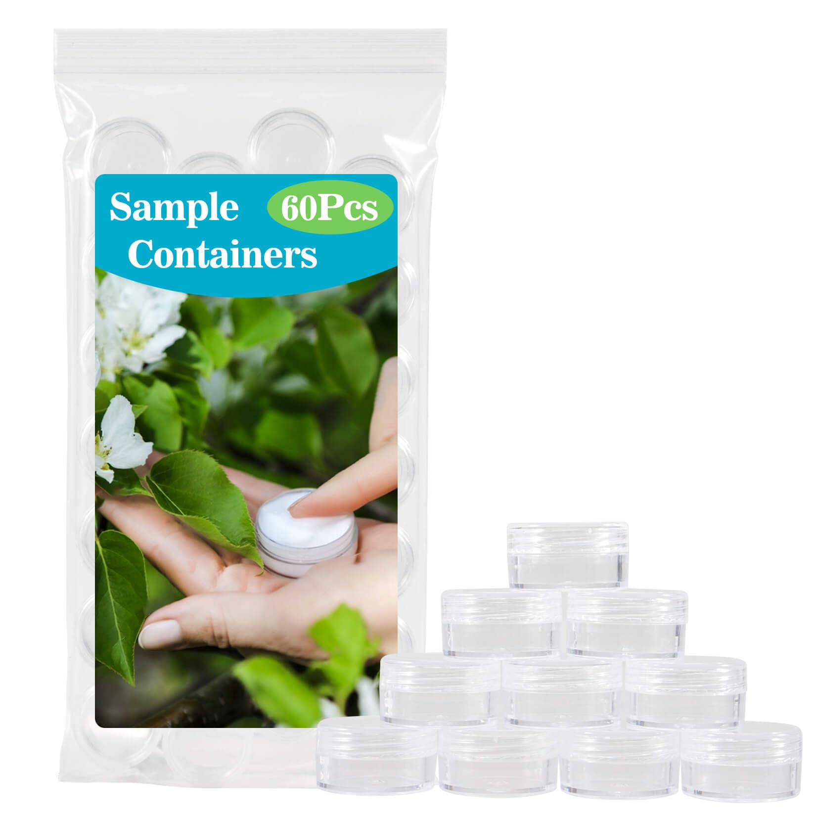 Mua 60Pcs Sample Containers - Sample Jars Tiny Container Mini Sample ...