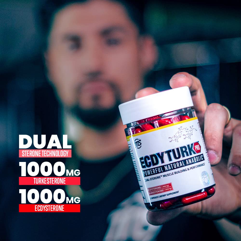 Ecdyturk Pro - Ecdysterone + Turkesterone - 2000mg - The First Powerful ...