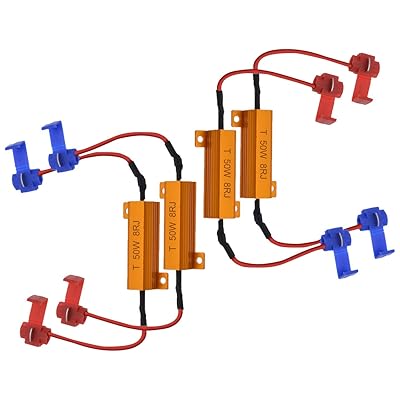 NATGIC 50W LED Bulb Load Resistors - Fix Hyper Flash Philippines | Ubuy