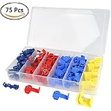 10x Cosse Electrique Connecteur Rapide Bleu - Raccords Auto-Dénudants ...