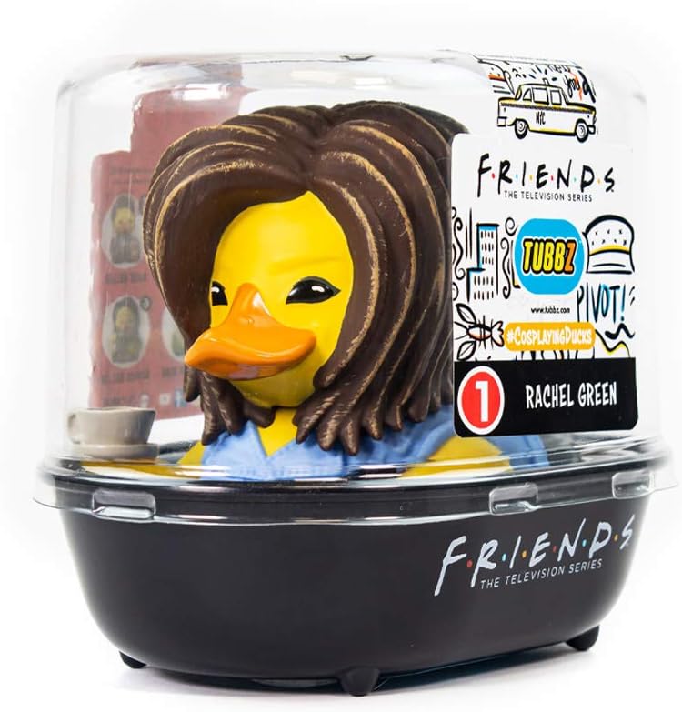 TUBBZ Friends Rachel Green Collectible Rubber Duck Figurine – Official ...