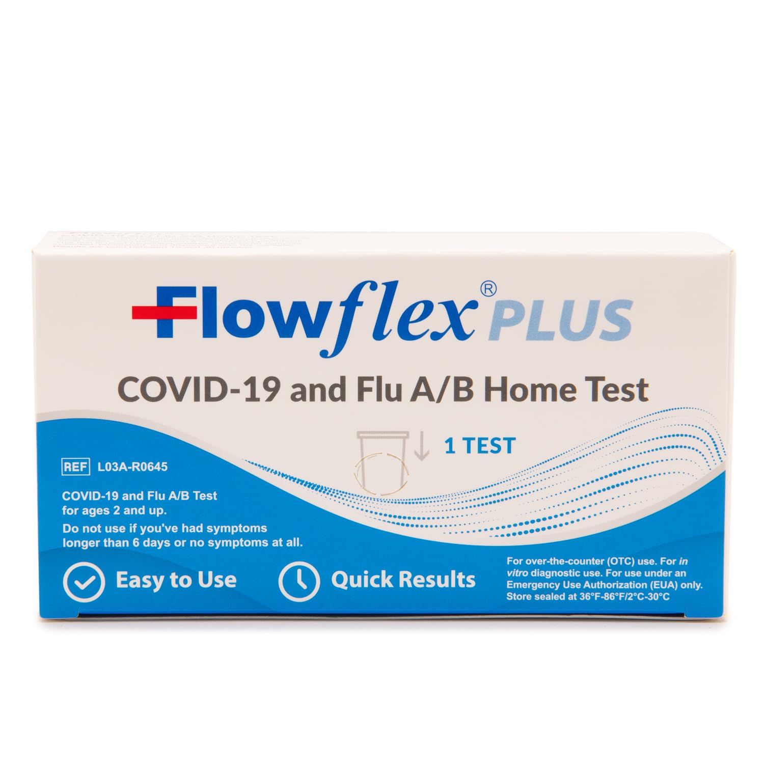 Flowflex® Plus COVID-19 and Flu A/B Home Test - (1 Package 1 Test) Flu ...