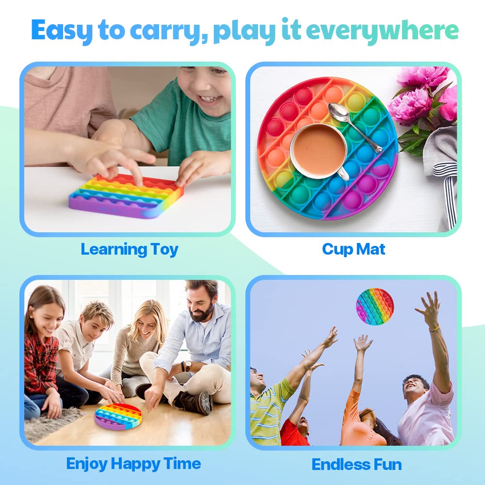 Mua MiniSun Push Button Pop Fidget Toys, Fidget Toys for Kids and ...