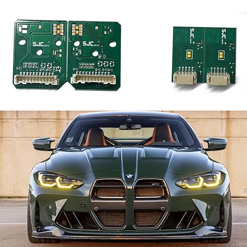 Pre-LCI CSL Style Lemon Yellow DRL LED Modules Set DRL Chips Fit For ...