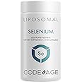 Amazon.com: Codeage Liposomal Selenium Supplement, 6-Month Supply, Mineral Cofactor ...