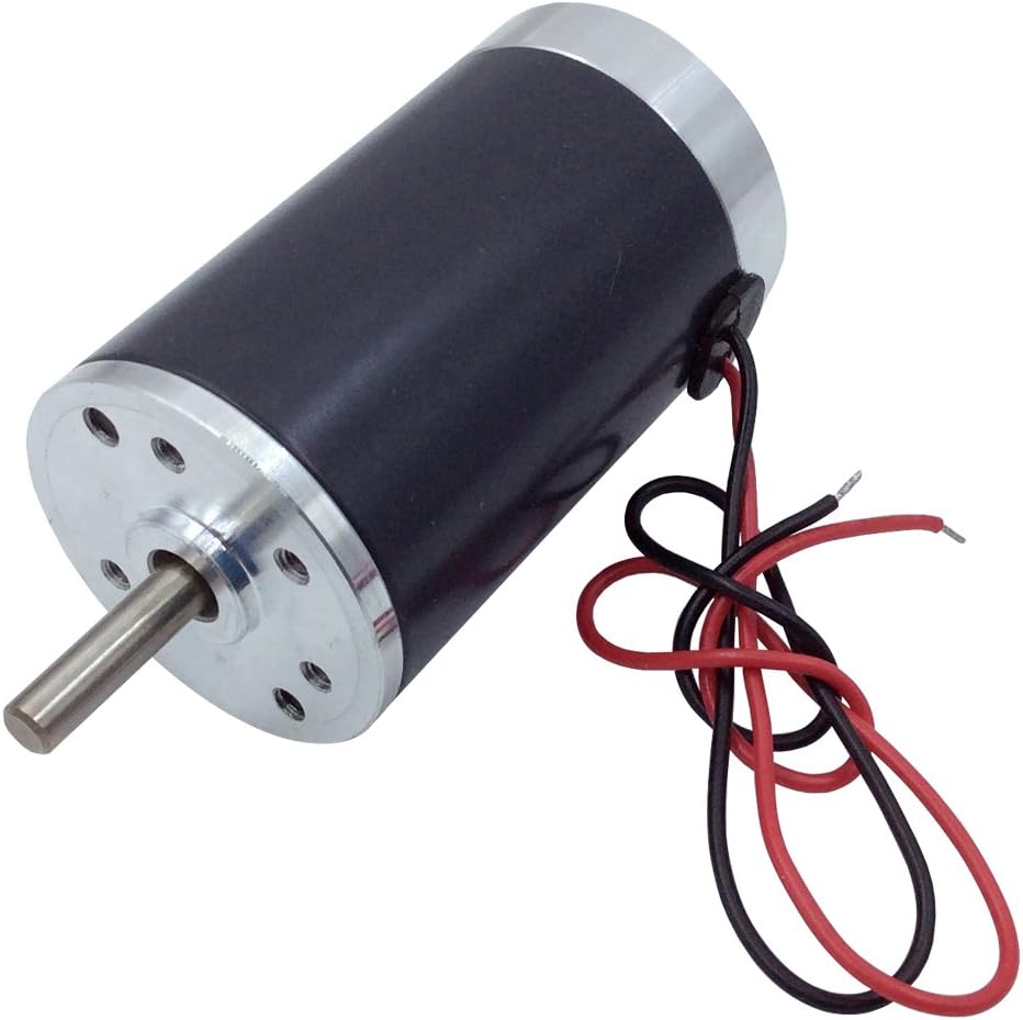 BEMONOC Small DC Motor 12 24 Volt High Speed 2000 3000 4000 RPM ...