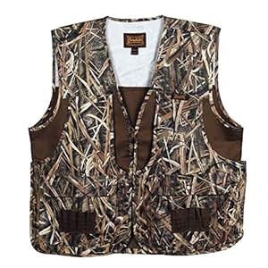 Amazon.com : Gamehide Camo Front Loading Upland Dove Hunting Vest with ...