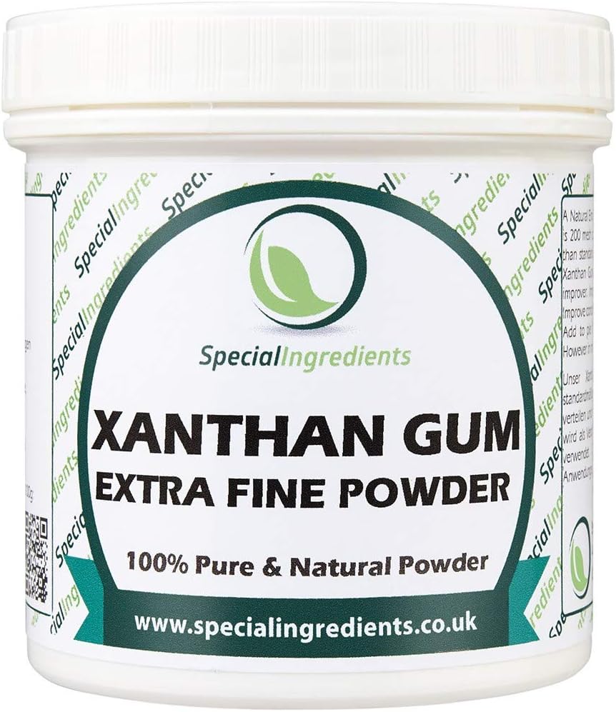 Gomme xanthane en poudre 100 gr qualité supérieure (étiquettes et ...