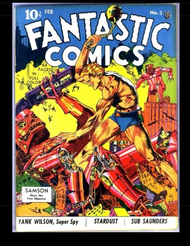 Fantastic Comics #3: Golden Age Superhero Comic: Therrian, Kari A ...
