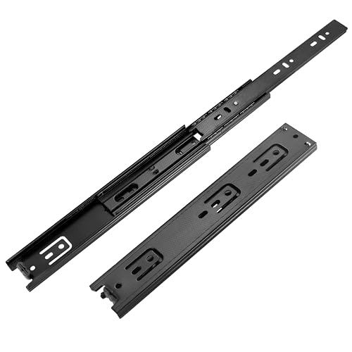 XhjzgcTech 2 Pcs Drawer Slides, Soft Close Ball Bearing Drawer Runners ...