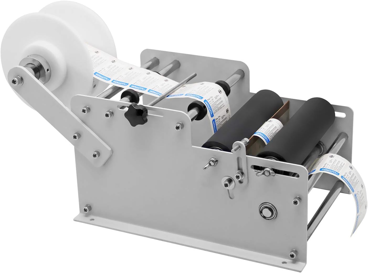 Hanchen Manual Round Bottle Labeling Machine Labeler Label Applicator ...