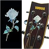 Amazon.com: Inlaystickers Sticker/Decal (H-118RV-WT) : Musical Instruments