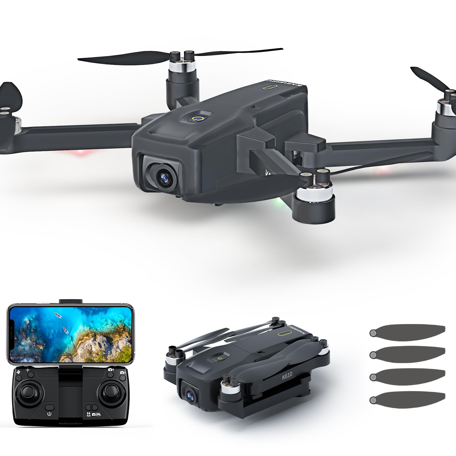 GPS Drone with Camera for Adults 4K SONY IMX Camera,Brushless AIdrone ...