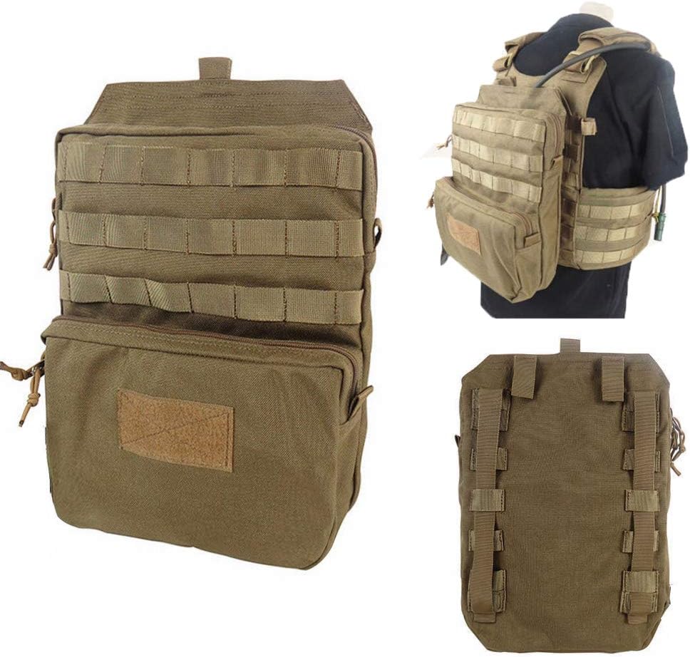 Amazon.com : Pvnoocy MOLLE 1050D Nylon Tactical Hydration Pouch 3L ...