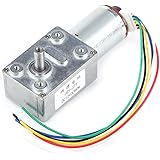 DC 12 / 24V 10-1500RPM Motorreductor Reductor de Velocidad de Torsión Grande Motorreductor Con ...
