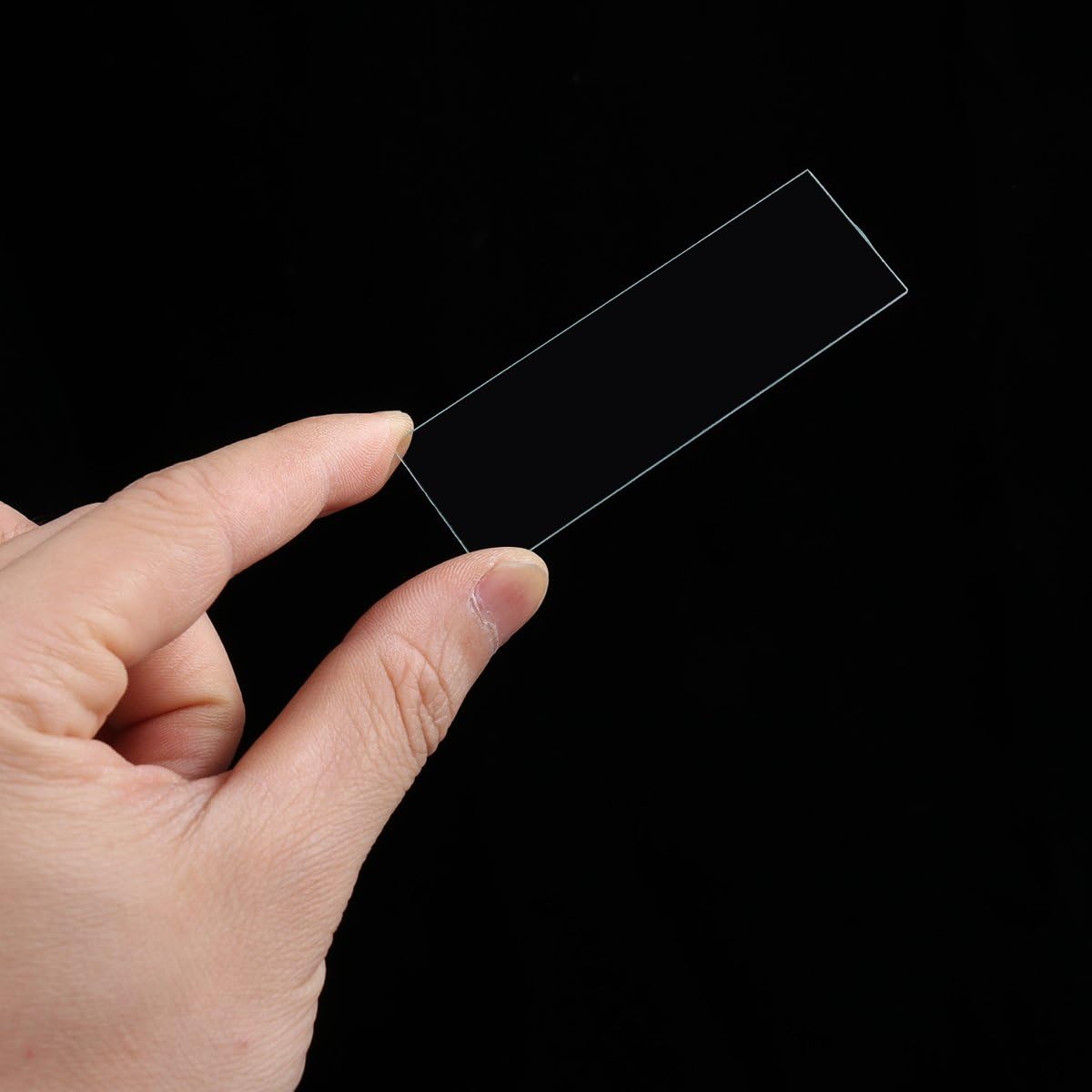 UEETEK High-Definition Blank Microscope 50Pcs 76.2×25.4mm slides and ...