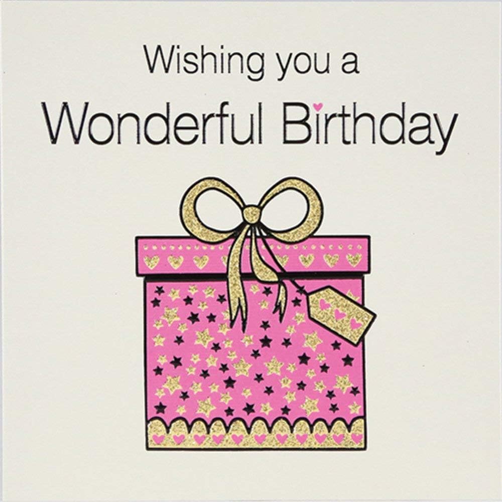 Female Birthday Card Birthday – 138 mm sq inches – ZIZI Cards – BigaMart
