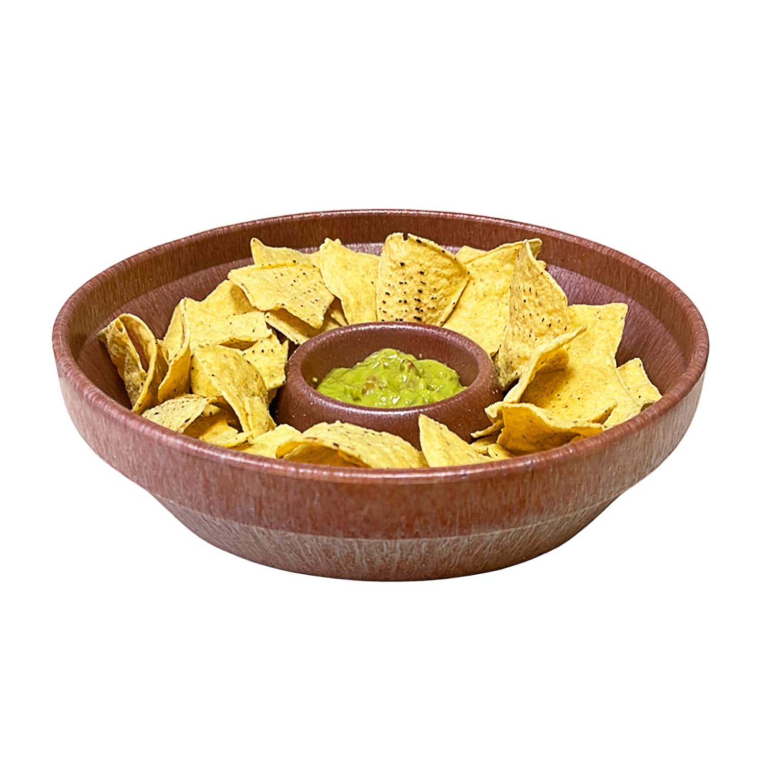 Chip and Dip Serving Tray -10in Dipping Sauce and Chip all in one Bowl ...