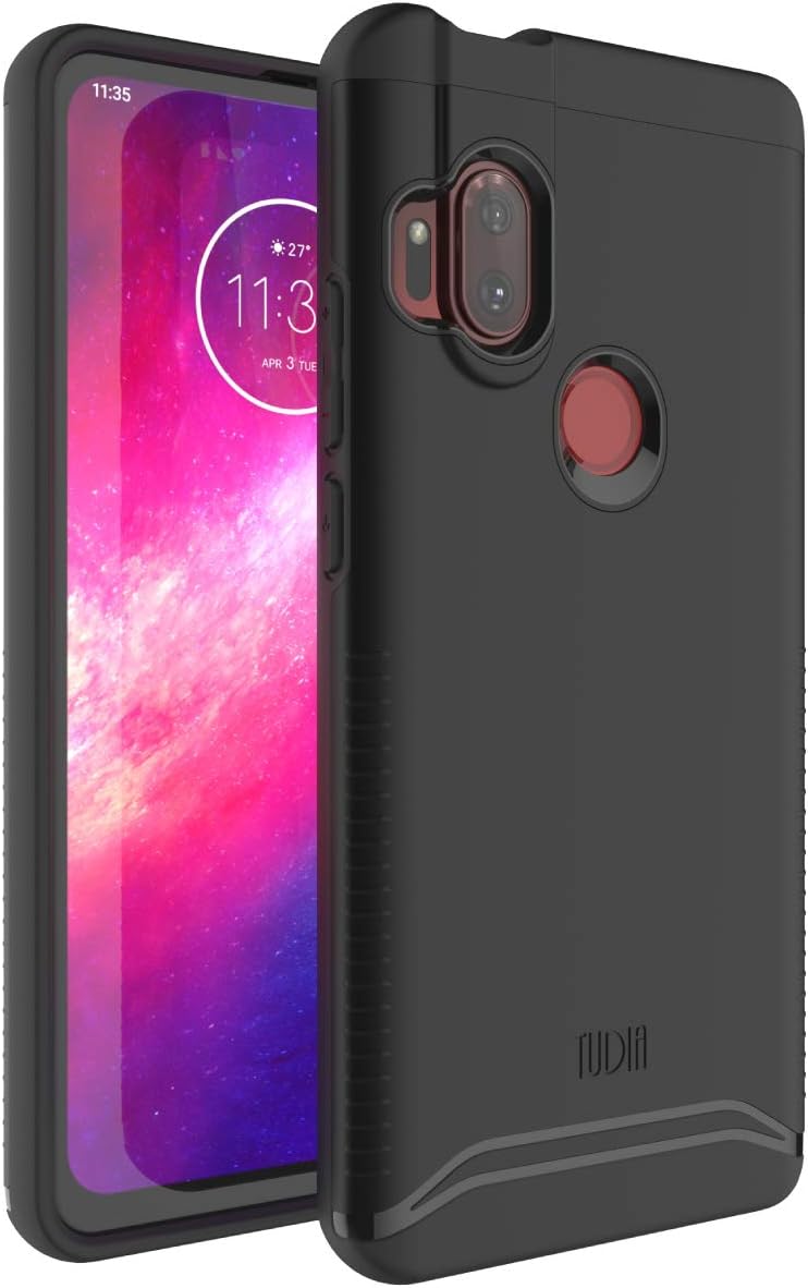 TUDIA Dual Layer Fit Designed for Motorola One Hyper Case, [Merge ...