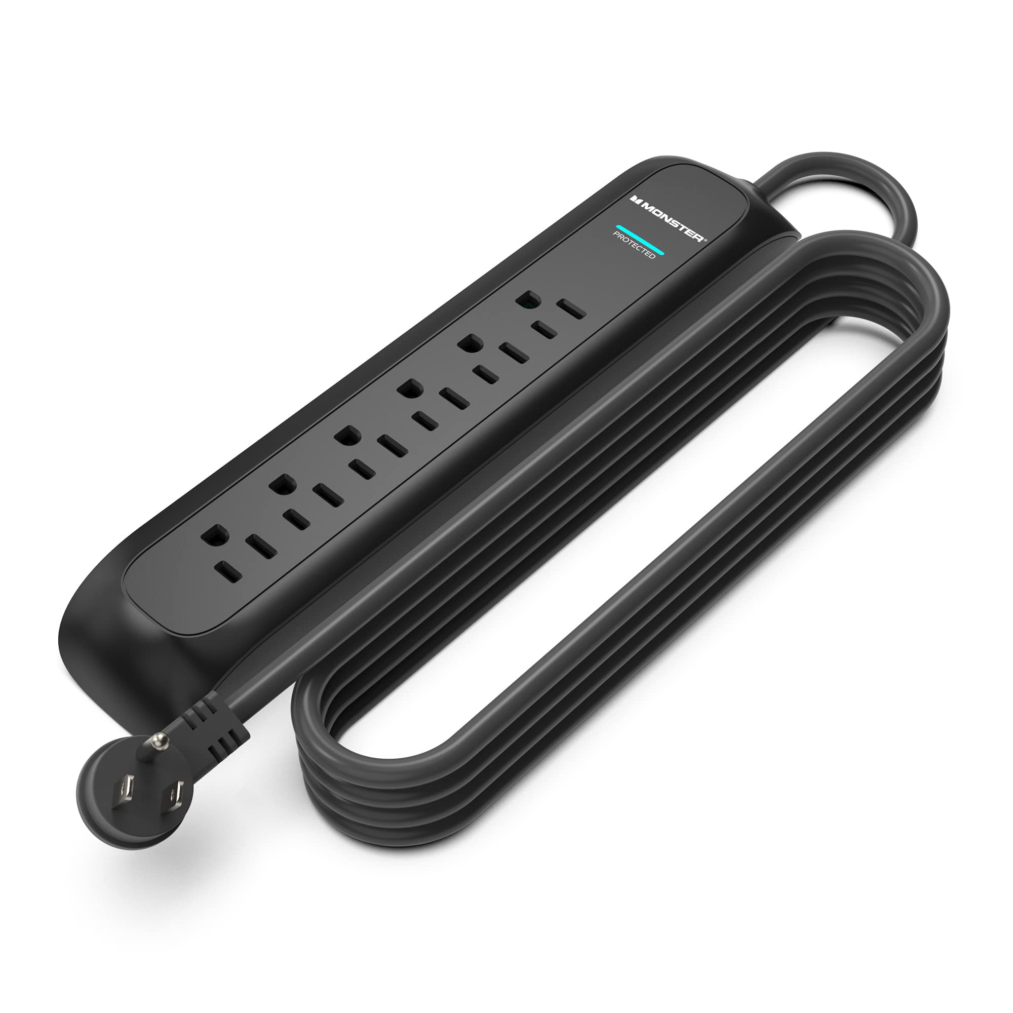 Mua Monster 15ft Black Power Strip and Tower Surge Protector, Heavy ...