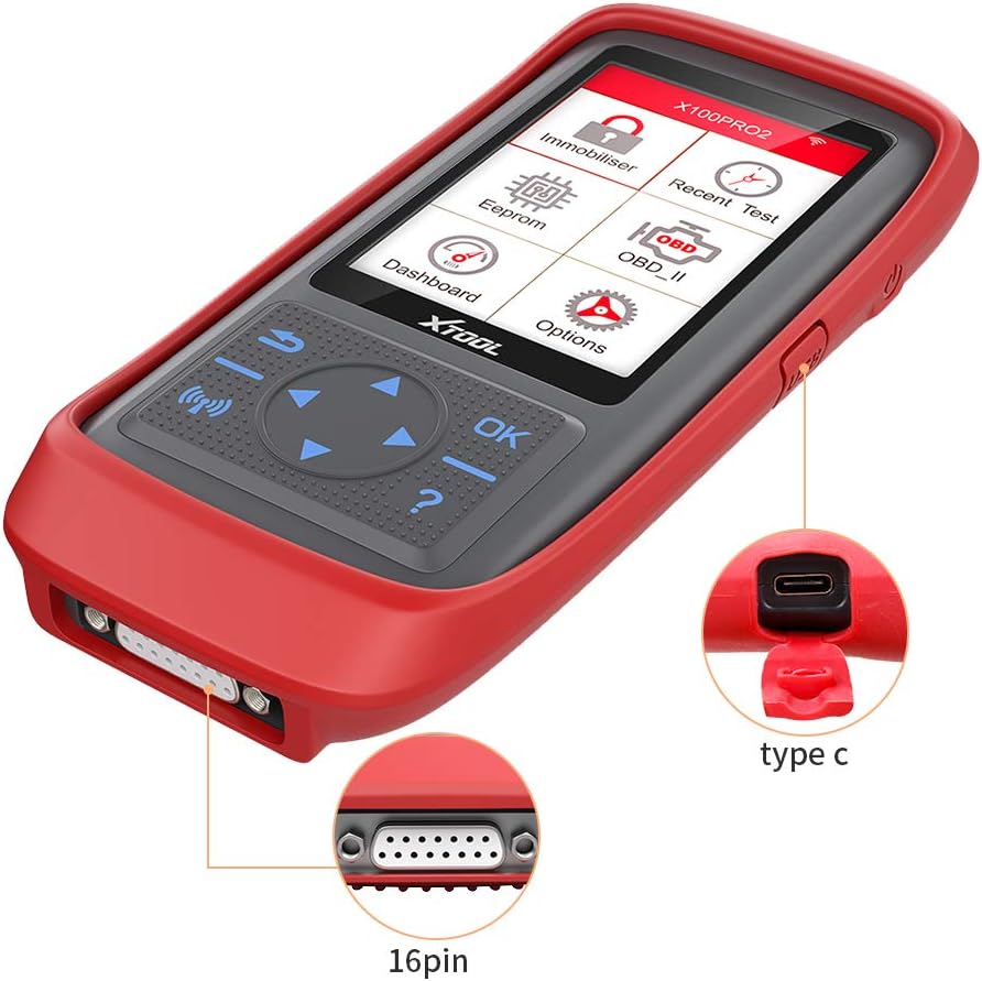 XTOOL X100 Pro2 Code Reader Pre-Coding Immobilizer Key Programmer OBD2 ...