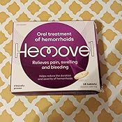 Hemovel Oral Hemorrhoid Treatment Tablets, 18 Count, 25g: Amazon.ca ...