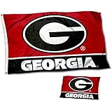 Amazon.com : College Flags & Banners Co. Georgia Bulldogs Dawg Double ...