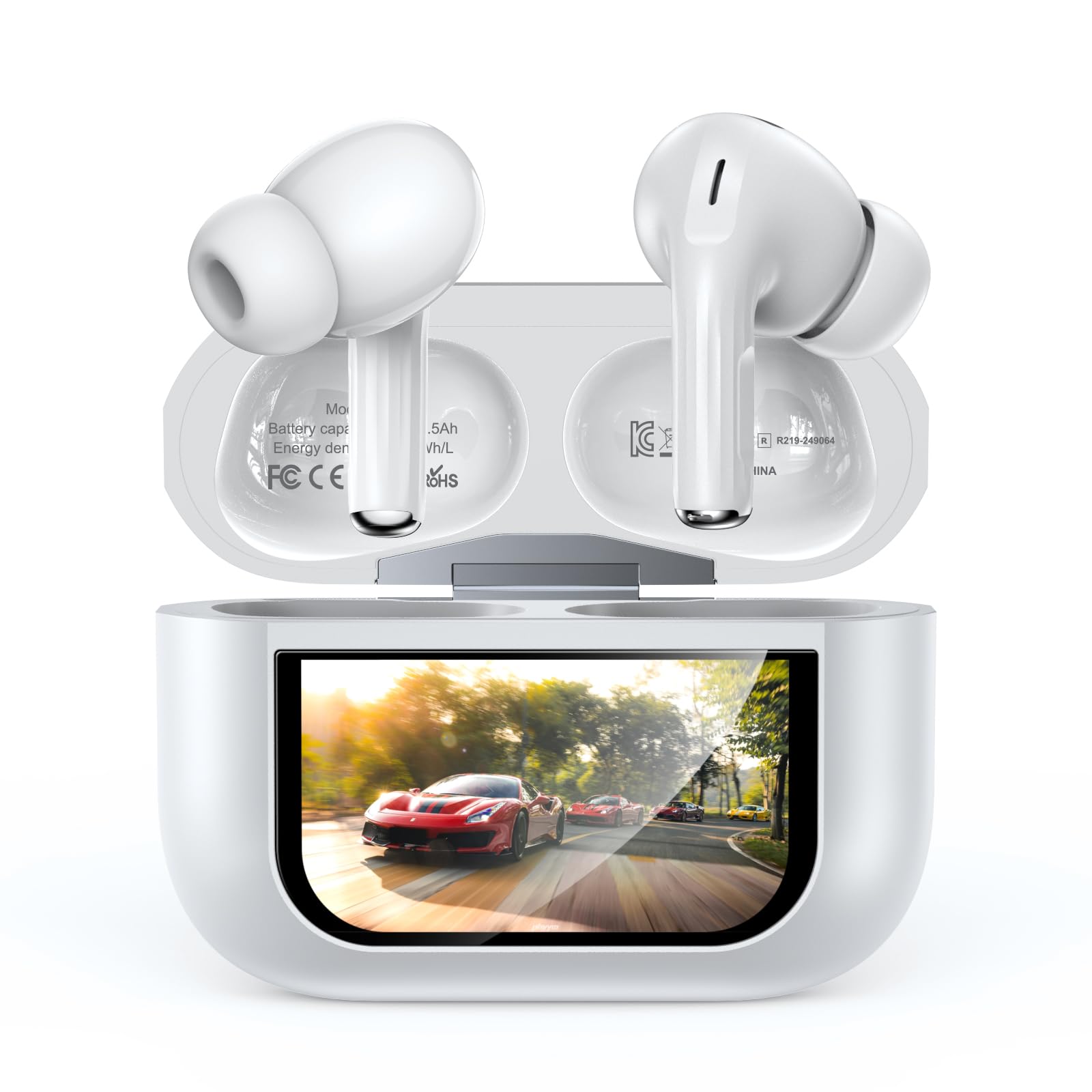 Szwdo Wireless Earbuds, Bluetooth 5.4 Ear Buds with Multifunctional ...