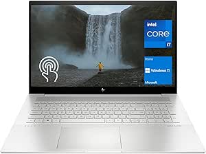 Amazon.com: HP Envy Laptop, 17.3" FHD IPS Touchscreen, 12th Gen Intel Core i7-1260P, 64GB RAM ...