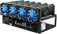 Amazon.com: Kingwin Bitcoin Miner Rig Case W/ 6, 8, or 12 GPU Mining ...