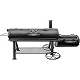 Amazon.com : Oklahoma Joe's Longhorn Reverse Flow Smoker, Black : Patio ...
