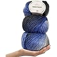 Amazon.com: Ombré-Encore Super Soft Large Jumbo Multicolor Self ...