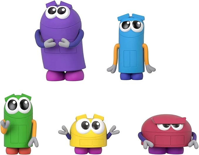 Fisher-Price StoryBots Figure Pack, Set of 5 Figures Featuring ...