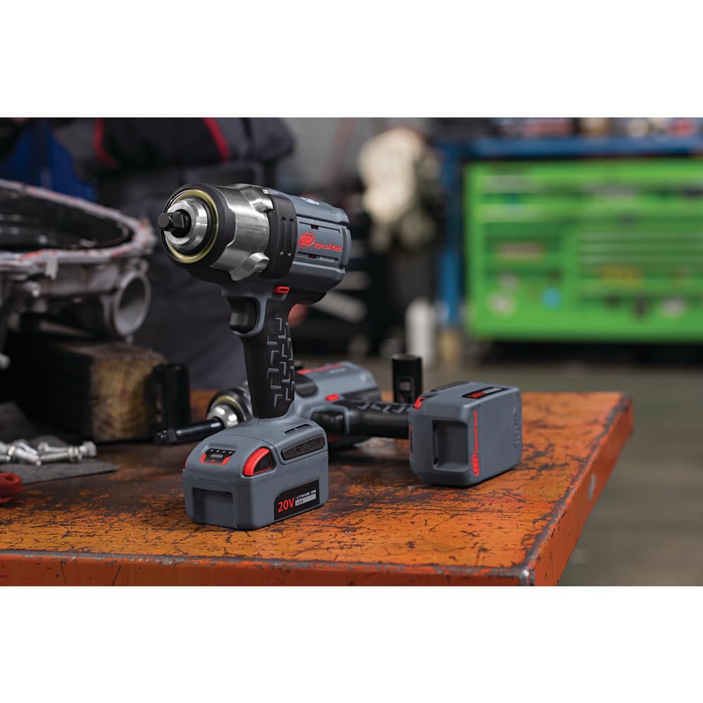 Ingersoll RAND W7152-K22 Kit de llave de impacto inalámbrico de 1/2 , 1/2, par de 1,500 ft