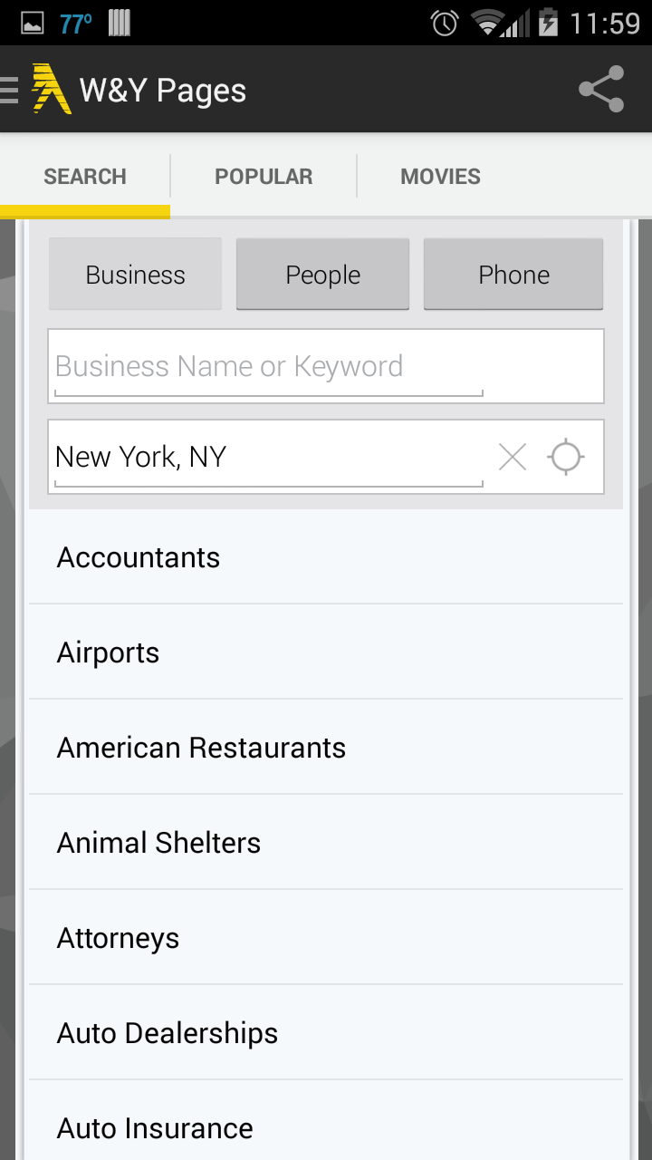 Amazon.com: White & Yellow Pages: Appstore for Android