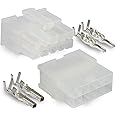 Molex, 10 Circuit Connector -1 Complete Set- Wire Conn. with Pins - Molex Mini-Fit Jr: Amazon ...