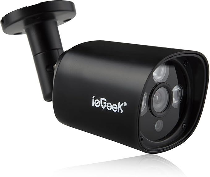 ieGeek 1080P PoE IP Kamera mit Tonaufnahmefunktion, HD ...