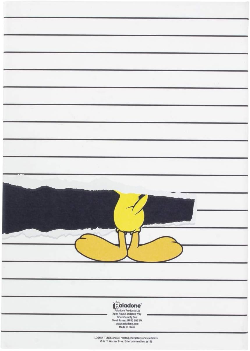 Paladone Looney Tunes Tweety Bird Notebook with Lined Pages – BigaMart