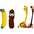 Amazon.com: JA-RU Squishy Poop Toy & Stretchy Banana Stress Toy (2 Toys ...