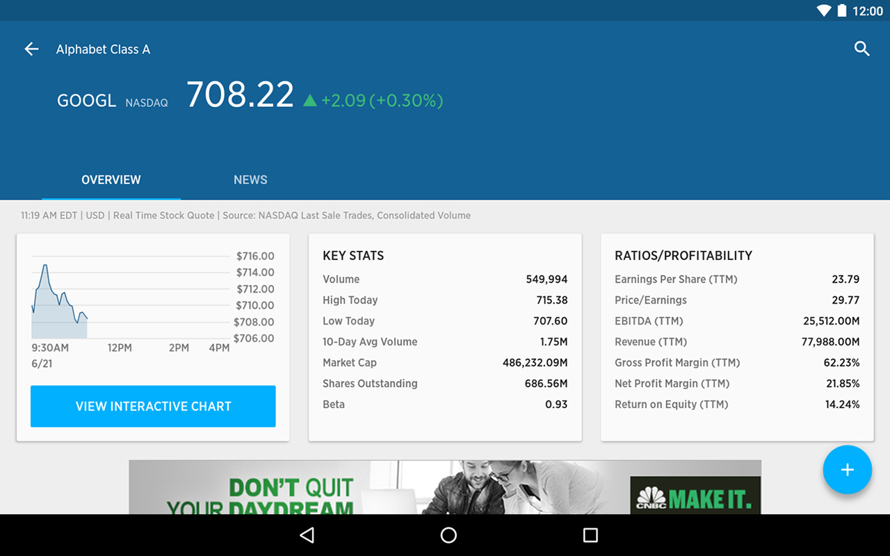 CNBC:Amazon.com:Appstore for Android