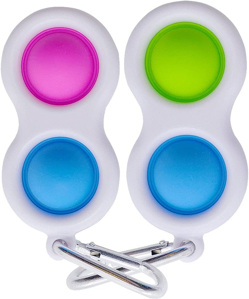 HLBVS 2 Pack Simple Dimple Toy, Push Bubble dimple Toy Simple Dimple ...