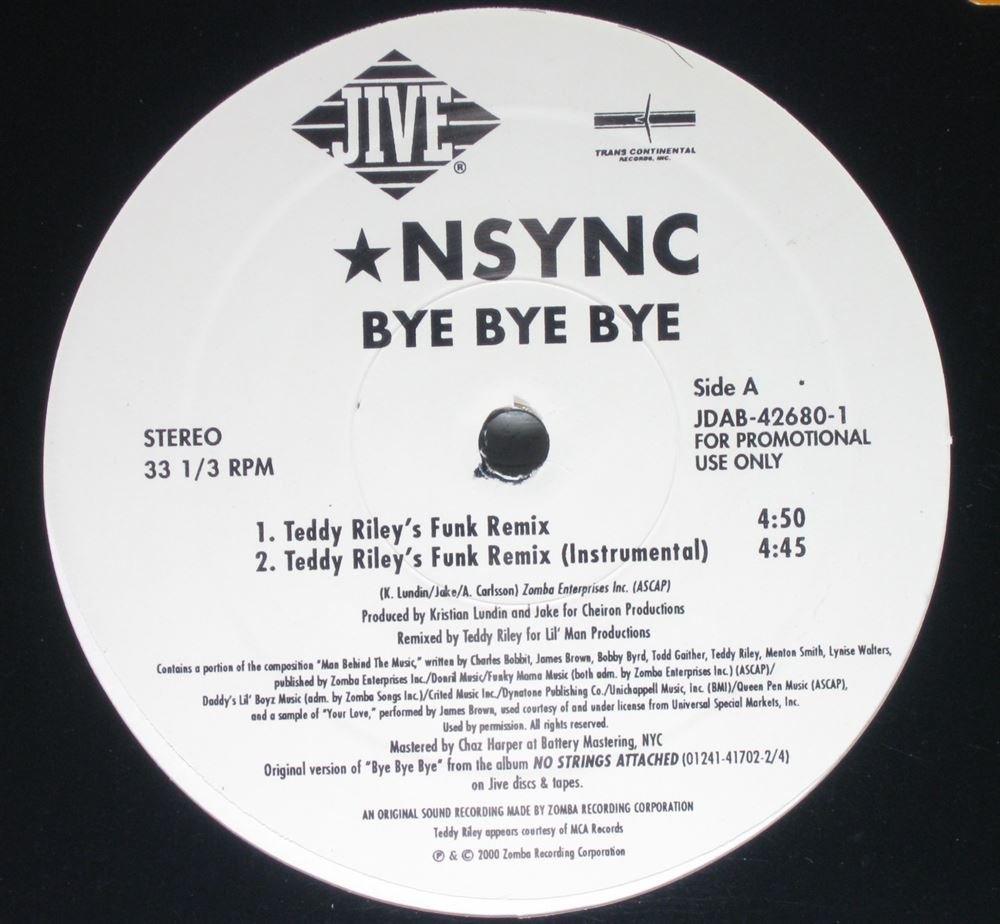 Bye bye bye (Remixes) [Vinyl Single]: Amazon.de: Musik